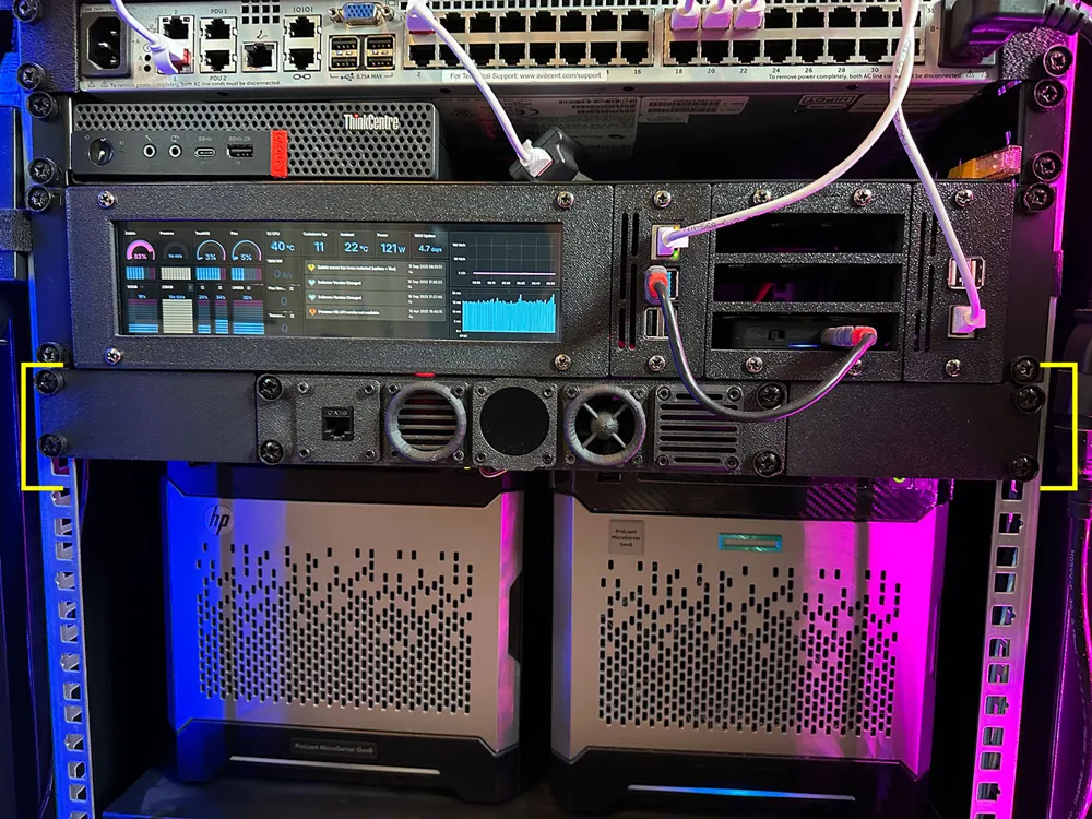 10 Inch to 19 Inch Network Server Rack Adapter by n3rding MakerWorld ...