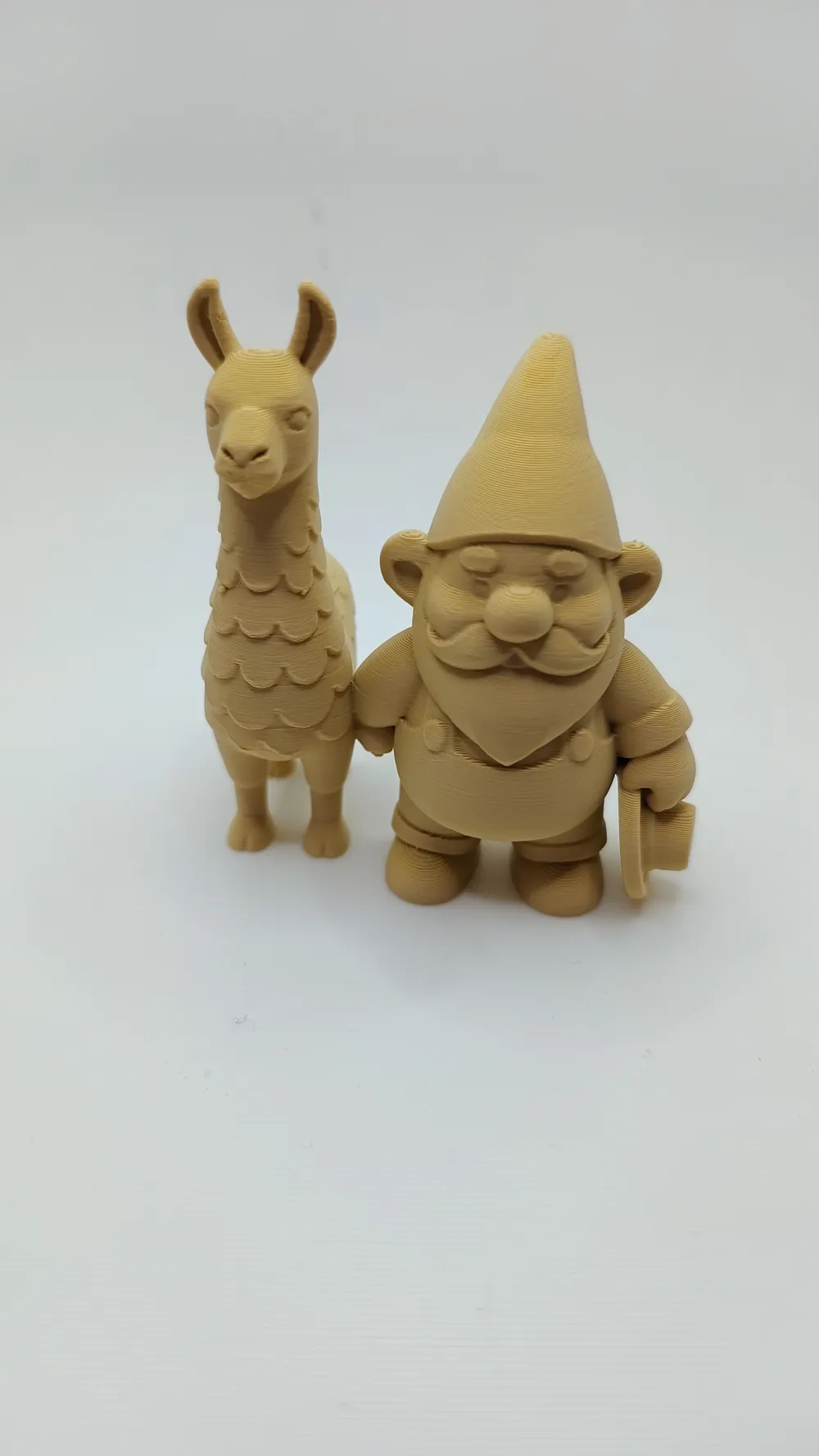 Gnome & Llama – The Duo of Wanderlust Magic - Free 3D Print Model ...