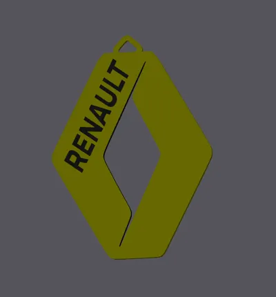 Keychain Renault by tr3dcreations - MakerWorld