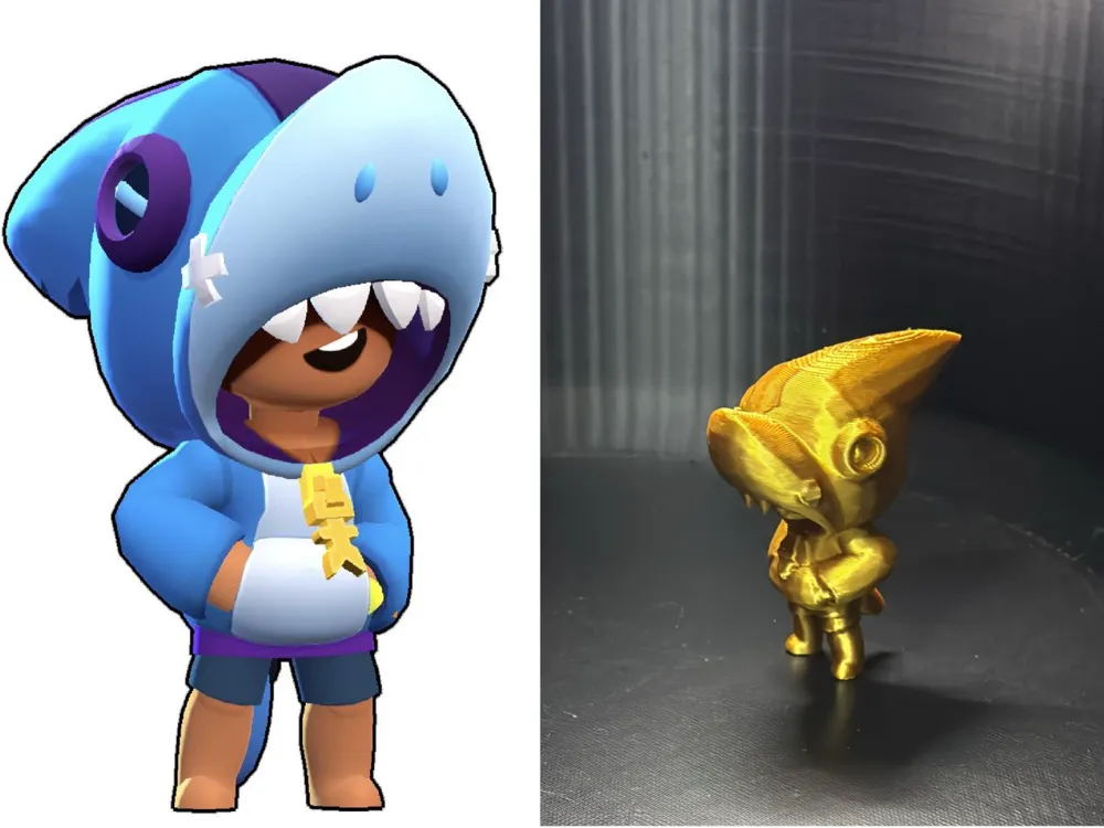 Brawl Stars - Leon Requin par orenlibane - MakerWorld