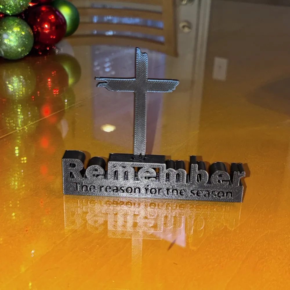 Cross decoration (Less than 20g of filament). - Free 3D Print Model ...