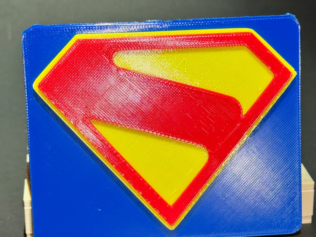 Superman movie collectors plate - Free 3D Print Model - MakerWorld