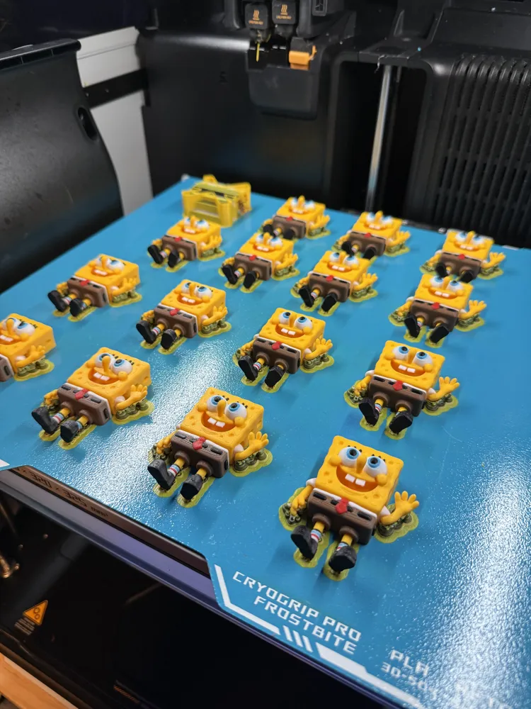 SPONGEBOB SQUAREPANTS - FLEXI MINI - Free 3D Print Model - MakerWorld