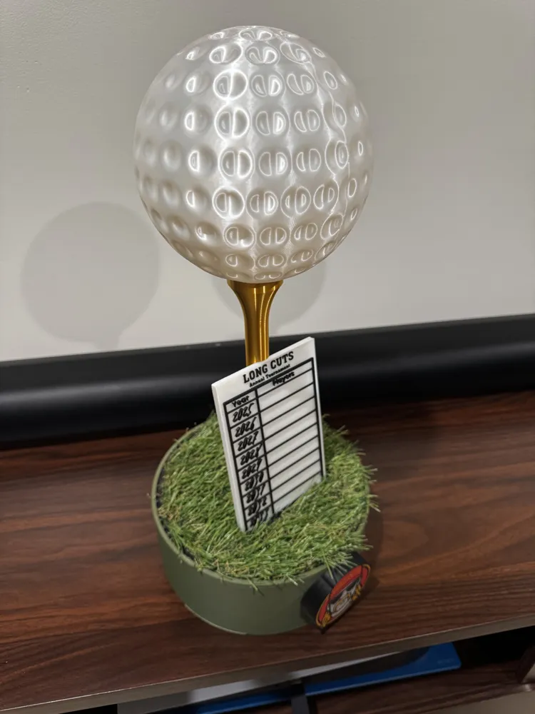 Golf Trophy - Free 3D Print Model - MakerWorld