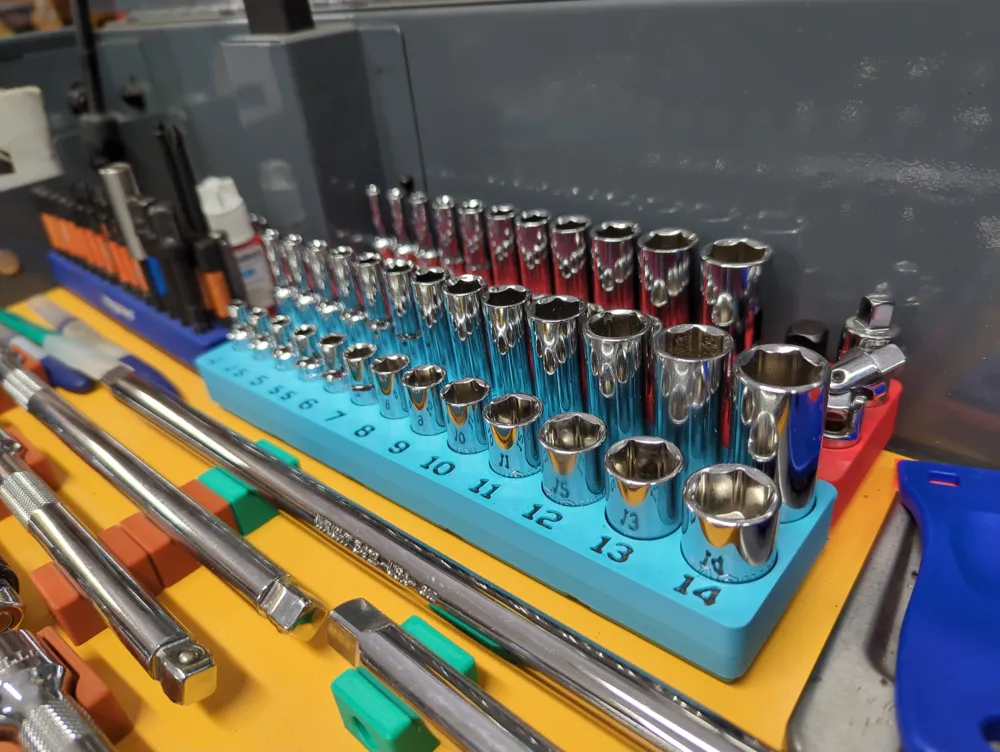 Quinn 1/4" Master Socket Set - SIMPLE - Free 3D Print Model - MakerWorld