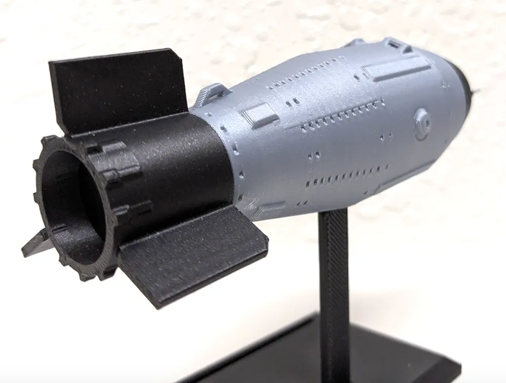 Tsar Bomba | Largest Ever Nuclear Explosion | 50mt - Free 3D Print ...
