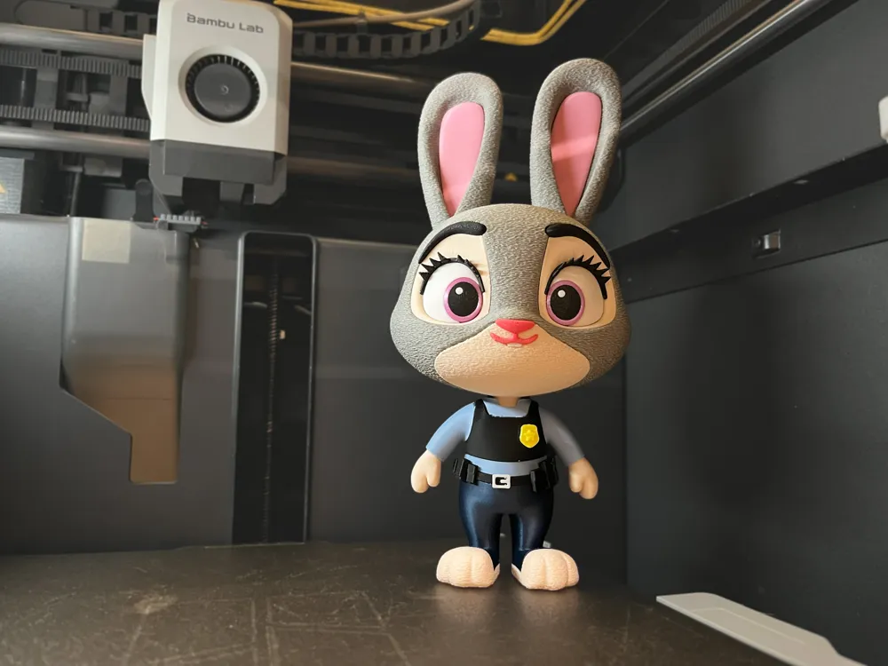 Zootopie Q version Judy, l'officier de police lapin (sans AMS) par ...