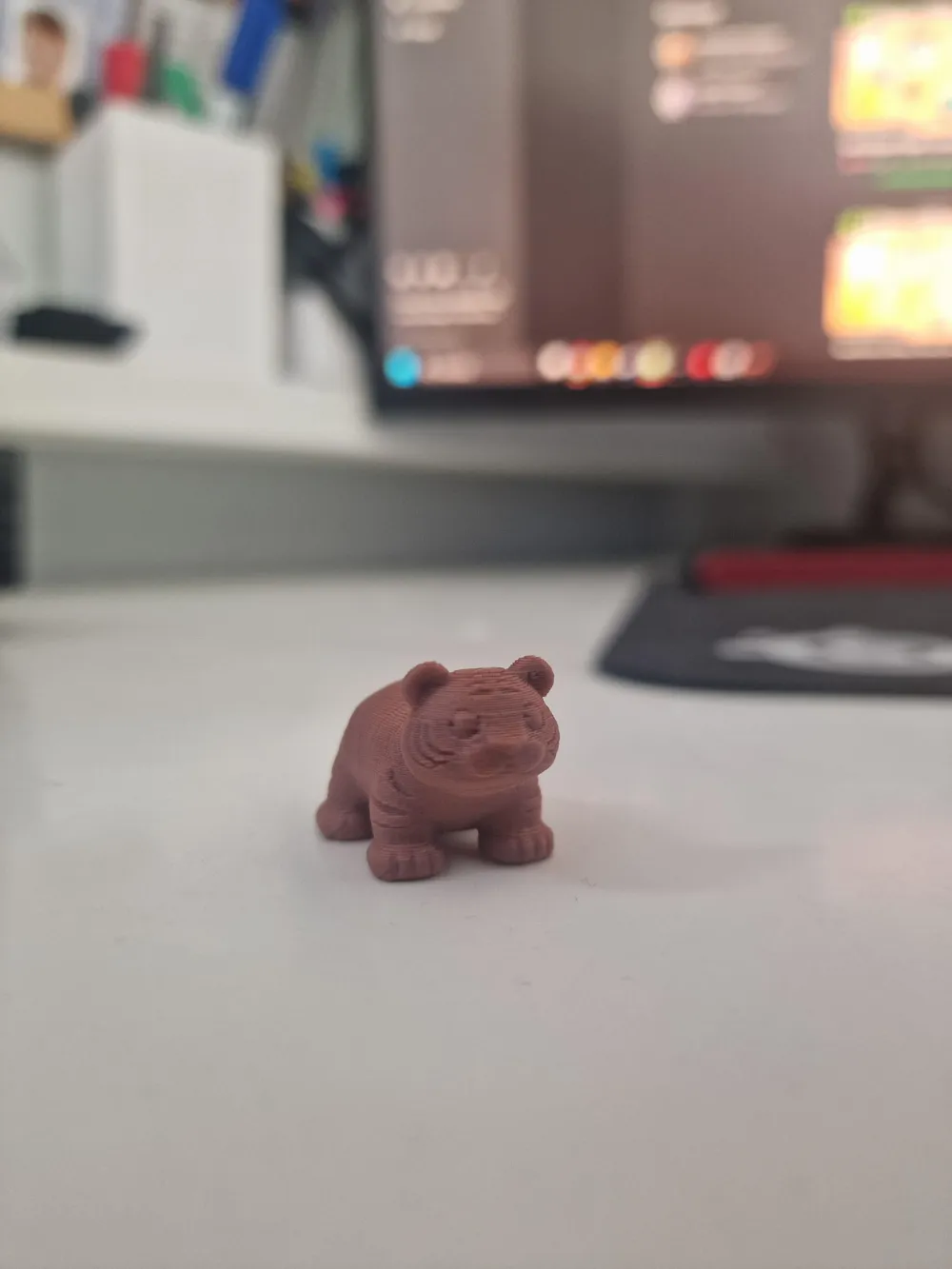 Mini Tiger Fidget - Micro Zoo - Free 3D Print Model - MakerWorld