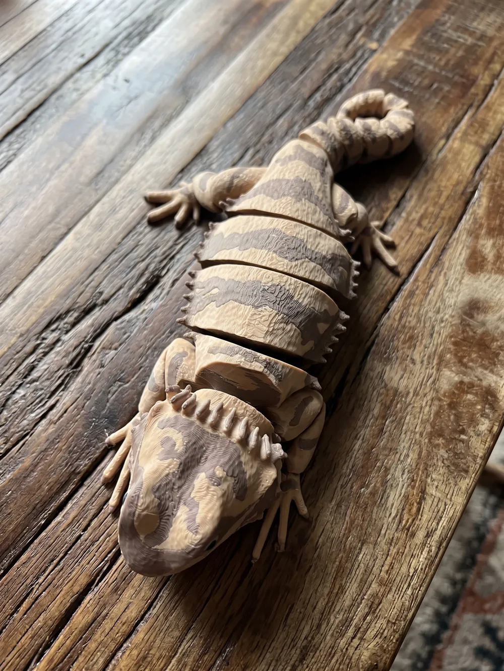 Realistic Flexi Bearded Dragon - Free 3D Print Model - MakerWorld