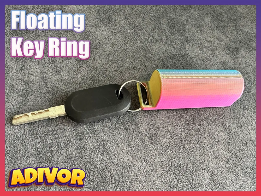 Safe floating keychain - Free 3D Print Model - MakerWorld