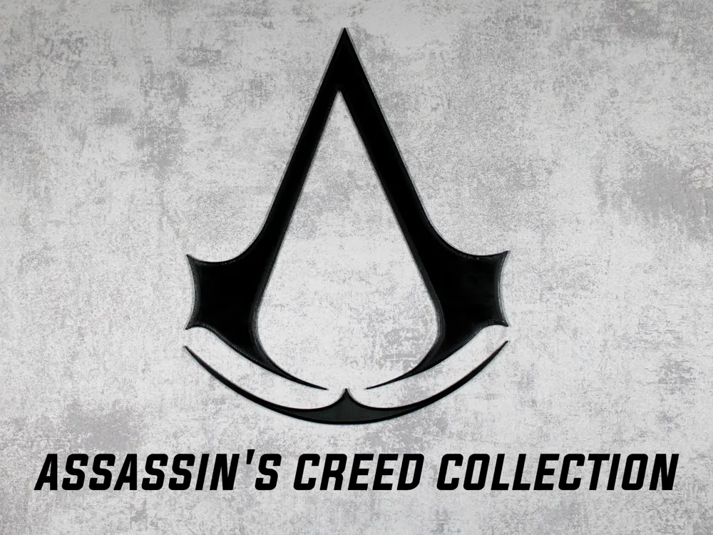 Assassin's creed wall decor collection by Zvedak MakerWorld: Download ...