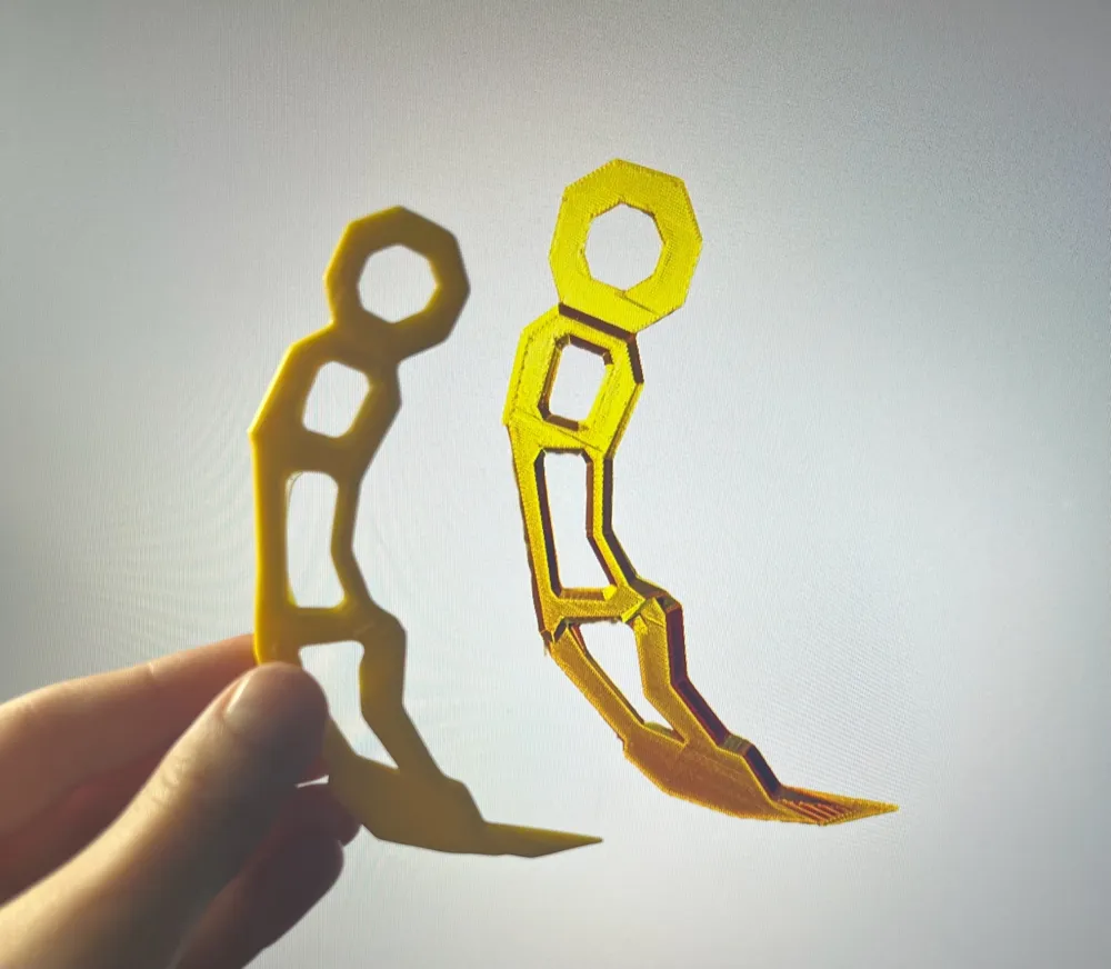 Roblox rivals karambit - Free 3D Print Model - MakerWorld