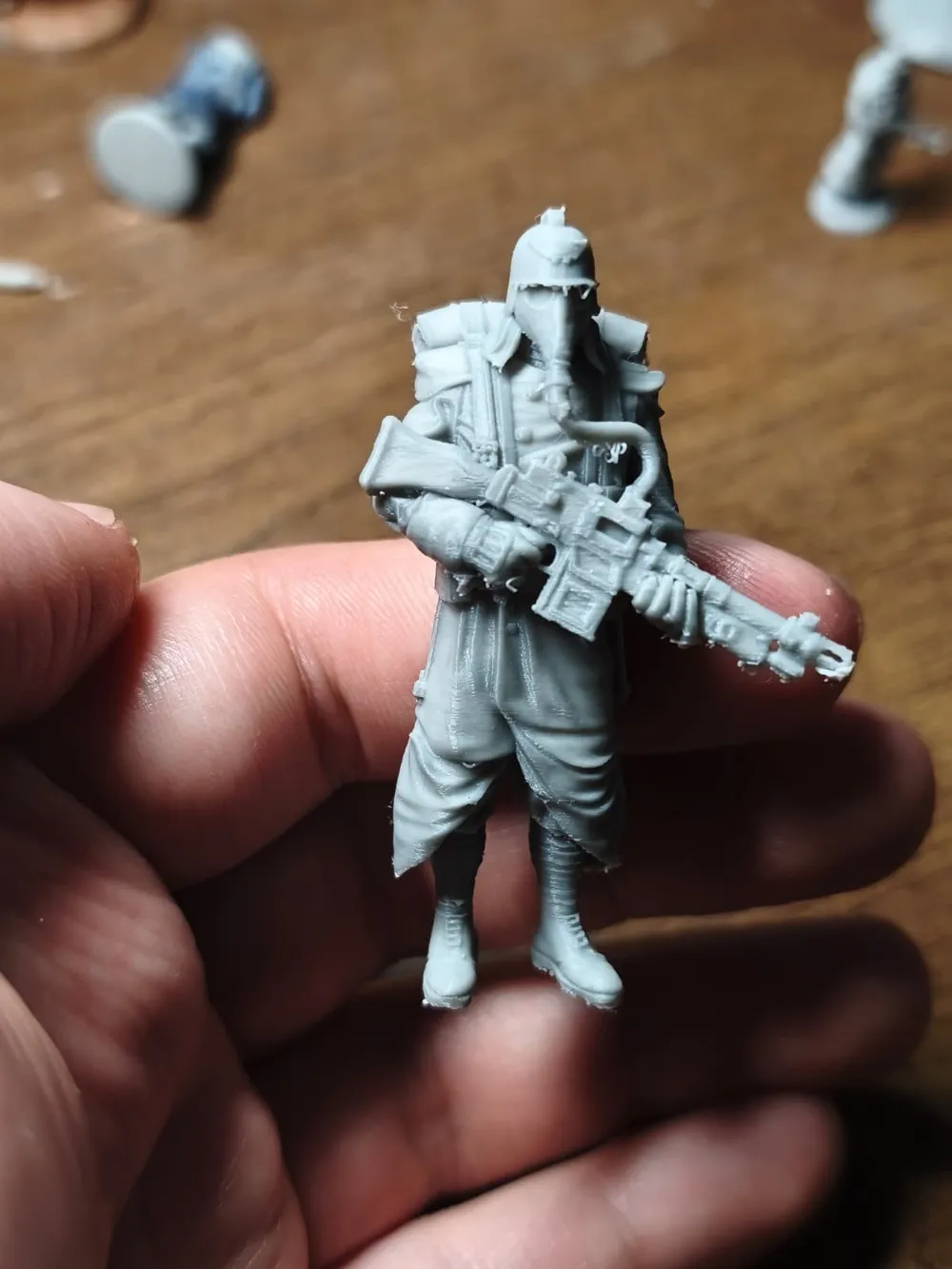 Death Korps of Krieg- W40K Krieg Infantry Squad - Free 3D Print Model ...