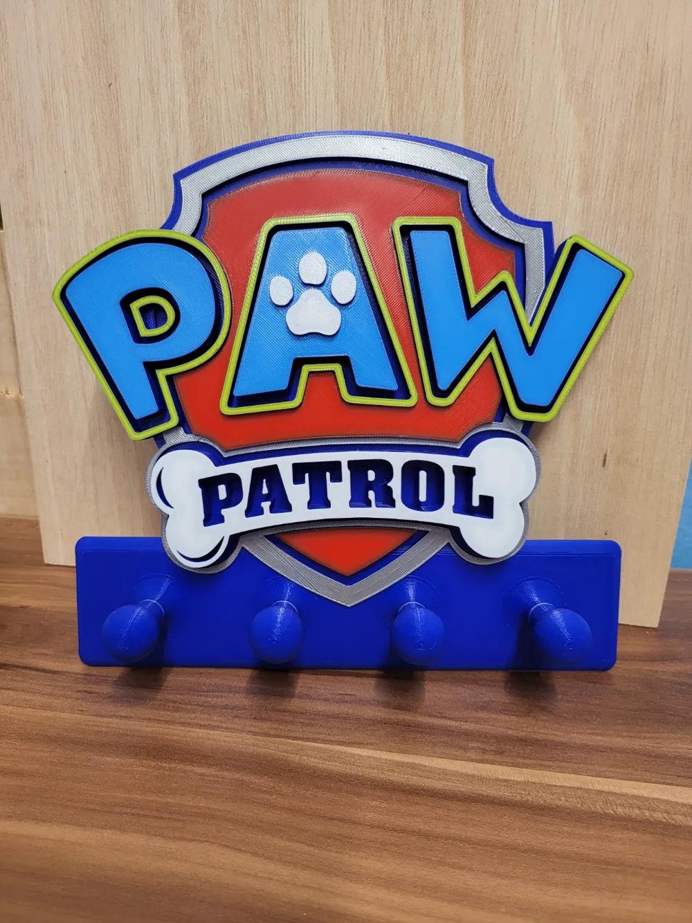 Paw Patrol Coat Rack by aobens - MakerWorld