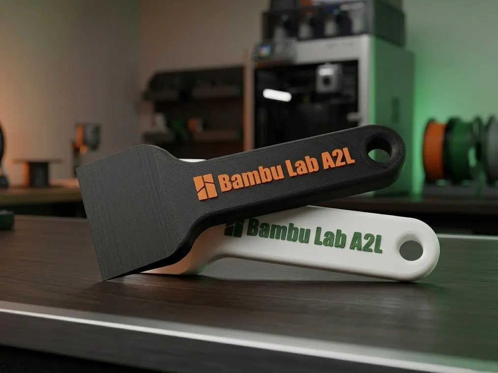 Bambu Lab A2L Bed Scraper - Free 3D Print Model - MakerWorld