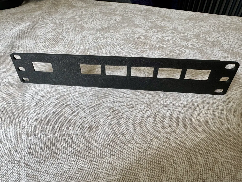 10" 1U OLED Display Mount - Free 3D Print Model - MakerWorld