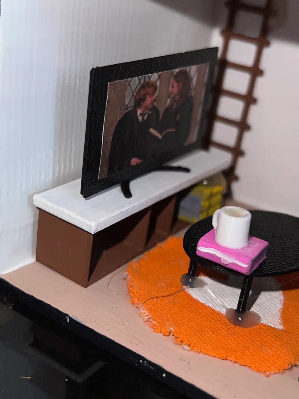 Miniature TV Stand for dollhouse - Free 3D Print Model - MakerWorld