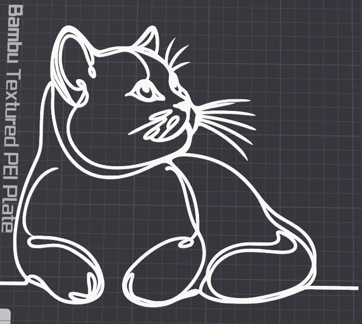 Cat - Wall Art by Dukester - MakerWorld