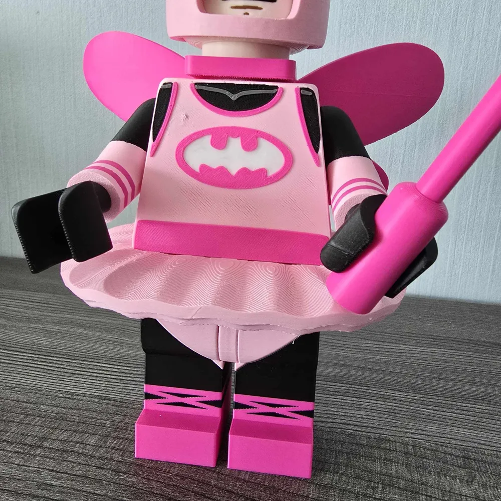 Batman - 2017 - Fairy Version * 500% ~25 cm - Free 3D Print Model ...