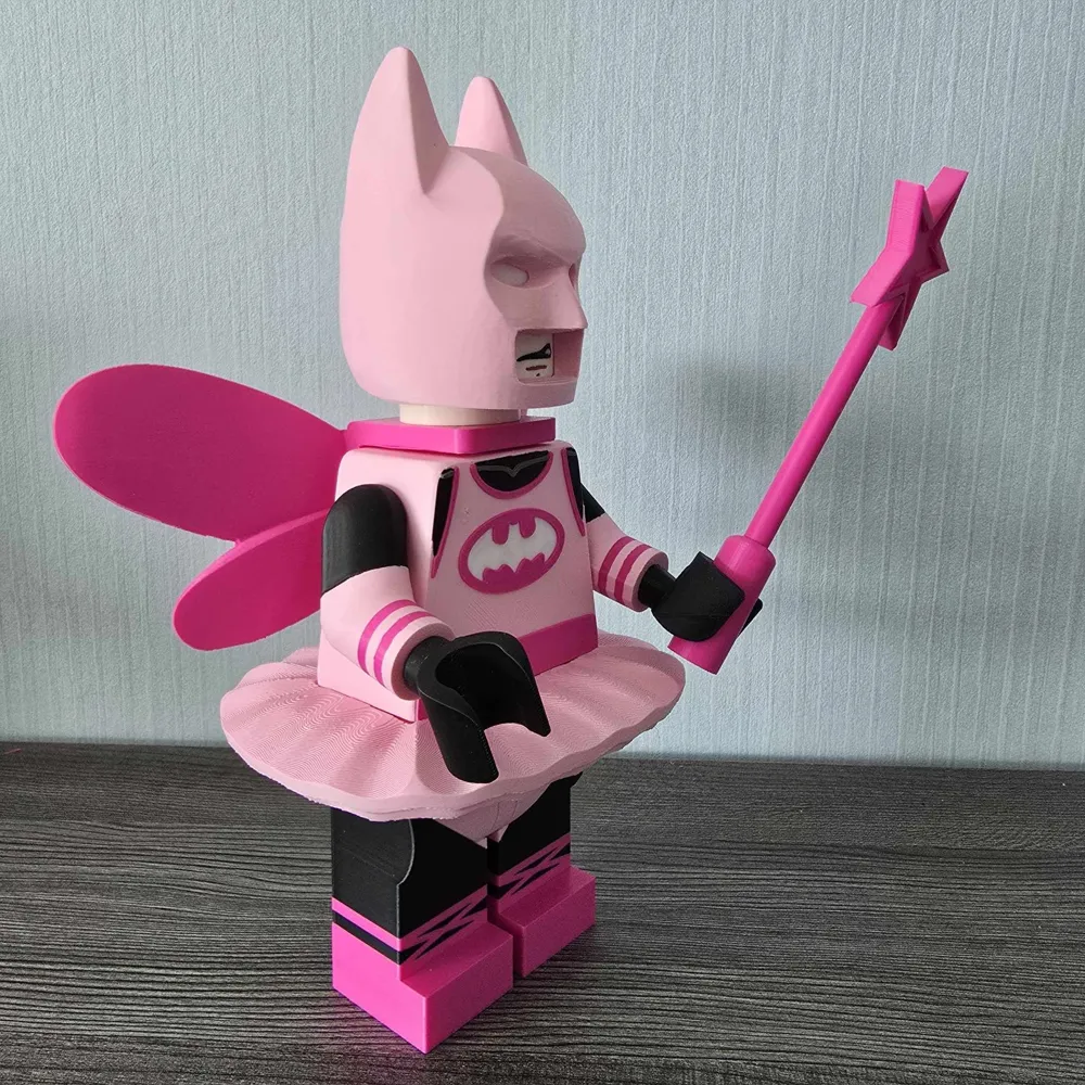 Batman - 2017 - Fairy Version * 500% ~25 cm - Free 3D Print Model ...