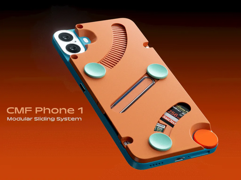 3D Printed CMF Phone 1 cases thrive in the phone’s innovative modular ...