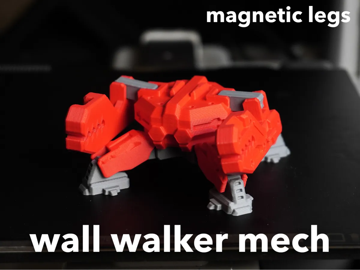 Wall Walker Mech – Model Kit - Free 3D Print Model - MakerWorld