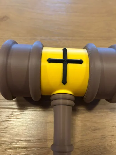 Higuruma's Hammer from Jujutsu Kaisen [NO AMS] - Free 3D Print Model ...