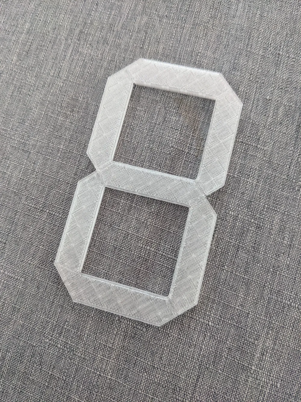 7-Segment LED Clock with WS2812B and ESP32 - Free 3D Print Model ...