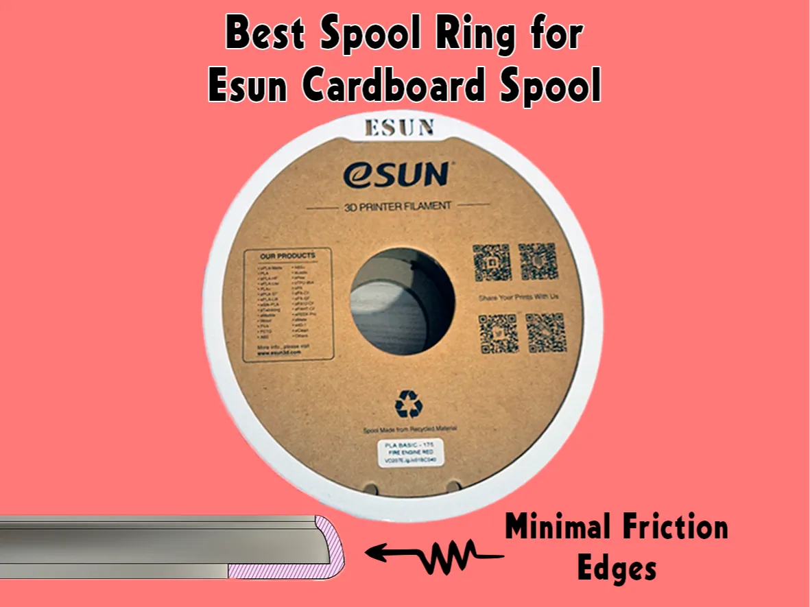 Spool Ring for Esun Cardboard Spools - Free 3D Print Model - MakerWorld