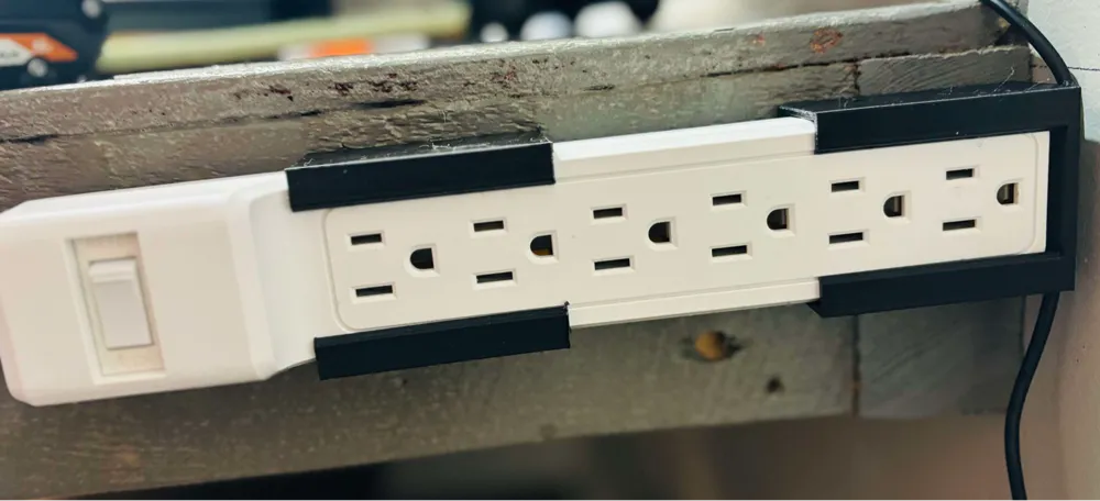 Powerstrip mounting brackets by Allanlow21 - MakerWorld