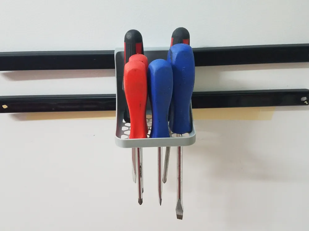 Harbor Freight Bar Magnet - Screwdriver Rack by ShopTeacher MakerWorld ...