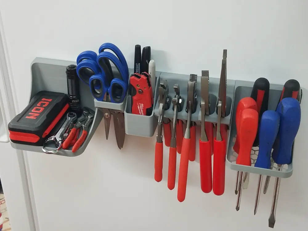 Harbor Freight Bar Magnet - Screwdriver Rack by ShopTeacher MakerWorld ...