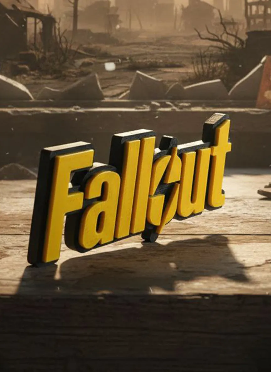 Fallout Logo - Free 3D Print Model - MakerWorld