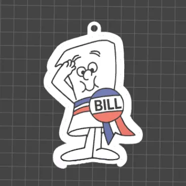 I'm Just a Bill - Schoolhouse Rock Keychain by PandaLovesBamboo ...