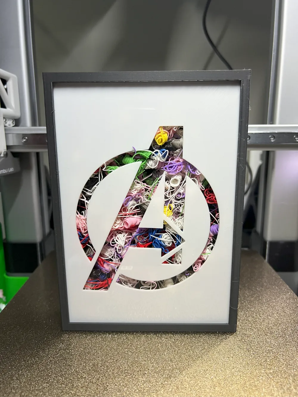 Avengers Faceplate - Filament Poop Shadow Box Remixed by UltimateB ...