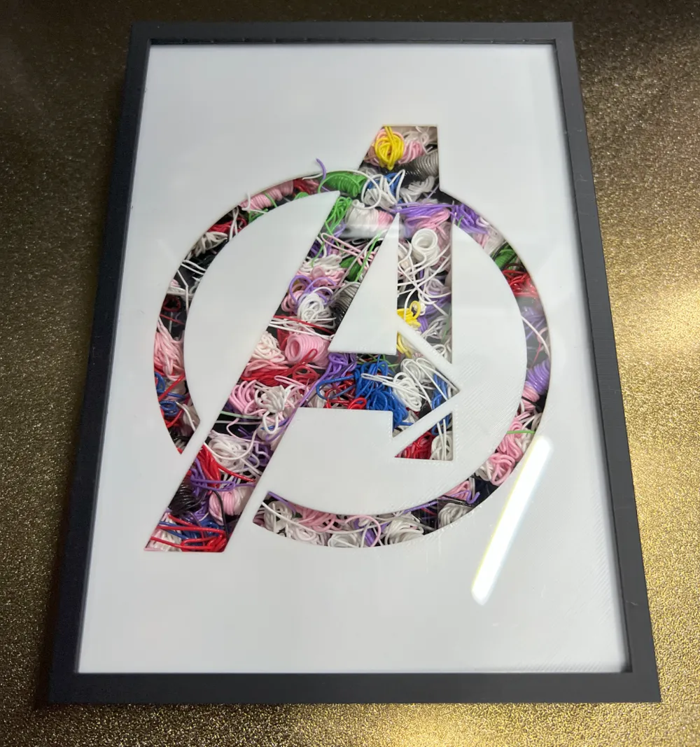 Avengers Faceplate - Filament Poop Shadow Box Remixed by UltimateB ...