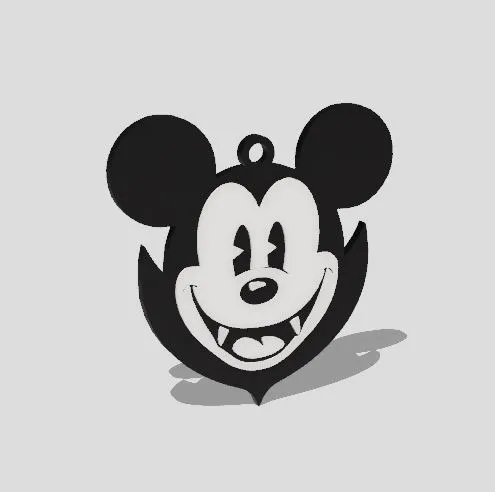 Mickey Vampire Keychain by ARTICAT.3D - MakerWorld