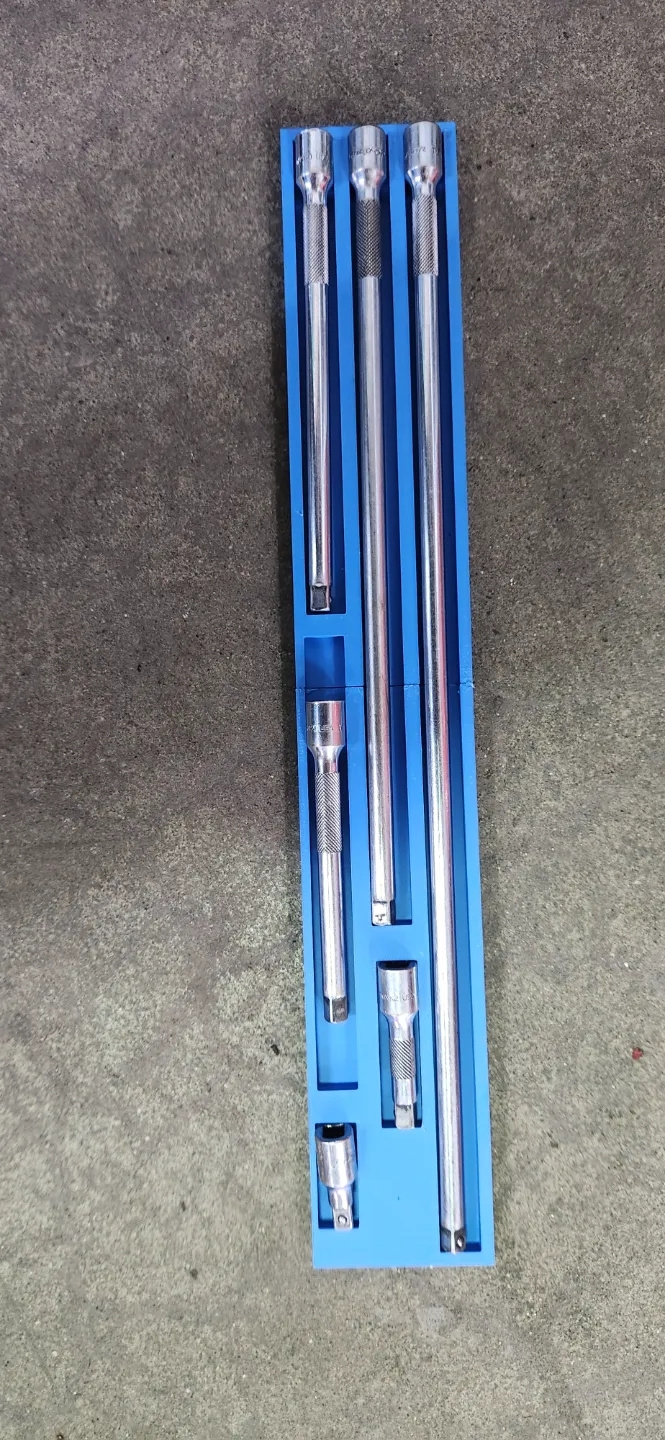 1/4 drive snap on extension holder tray by mrmischief21 - MakerWorld