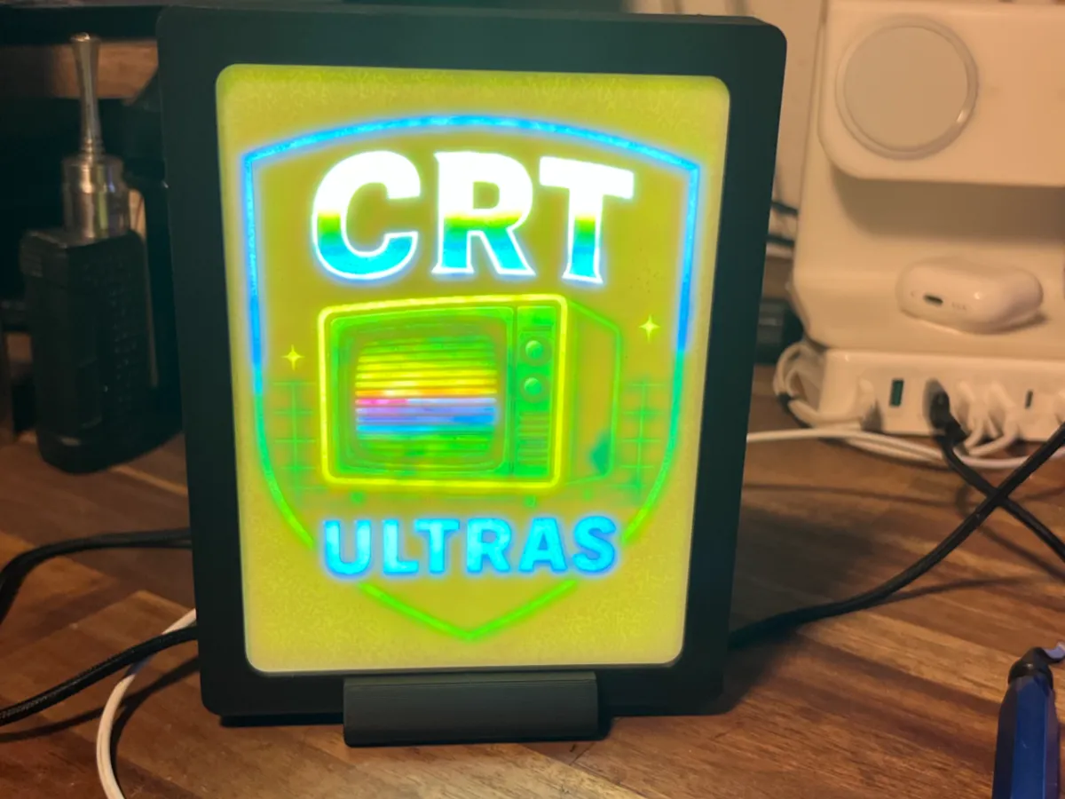 Bambu CMYK LED Frame - Free 3D Print Model - MakerWorld