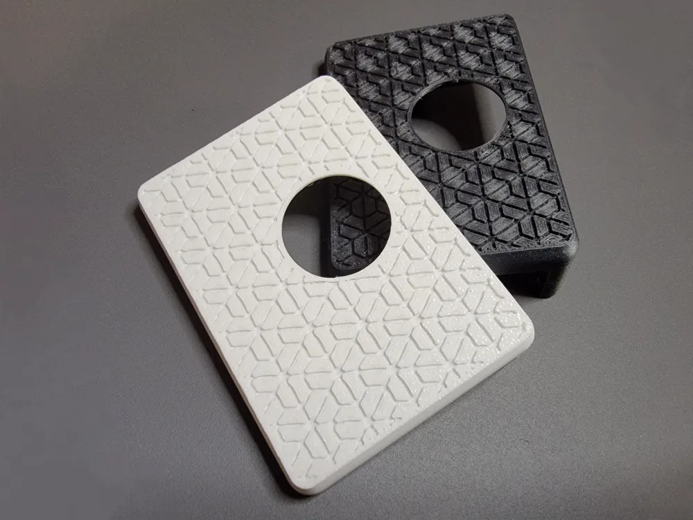 A1/Mini Extruder Cover (trapezoid pattern) by xKen MakerWorld: Download ...