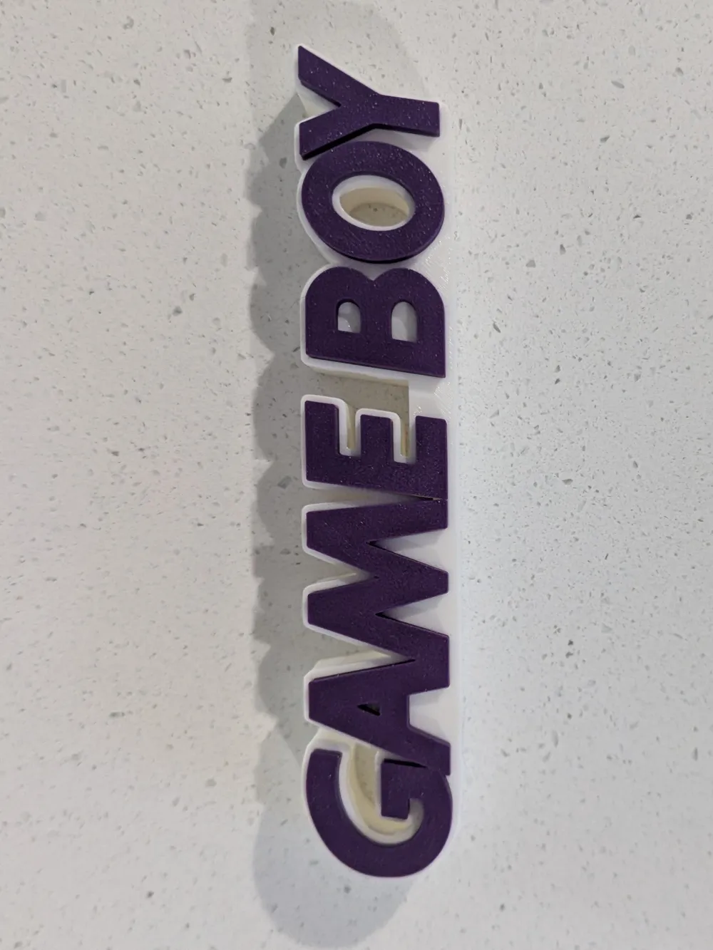 Game Boy Logo - Free 3D Print Model - MakerWorld