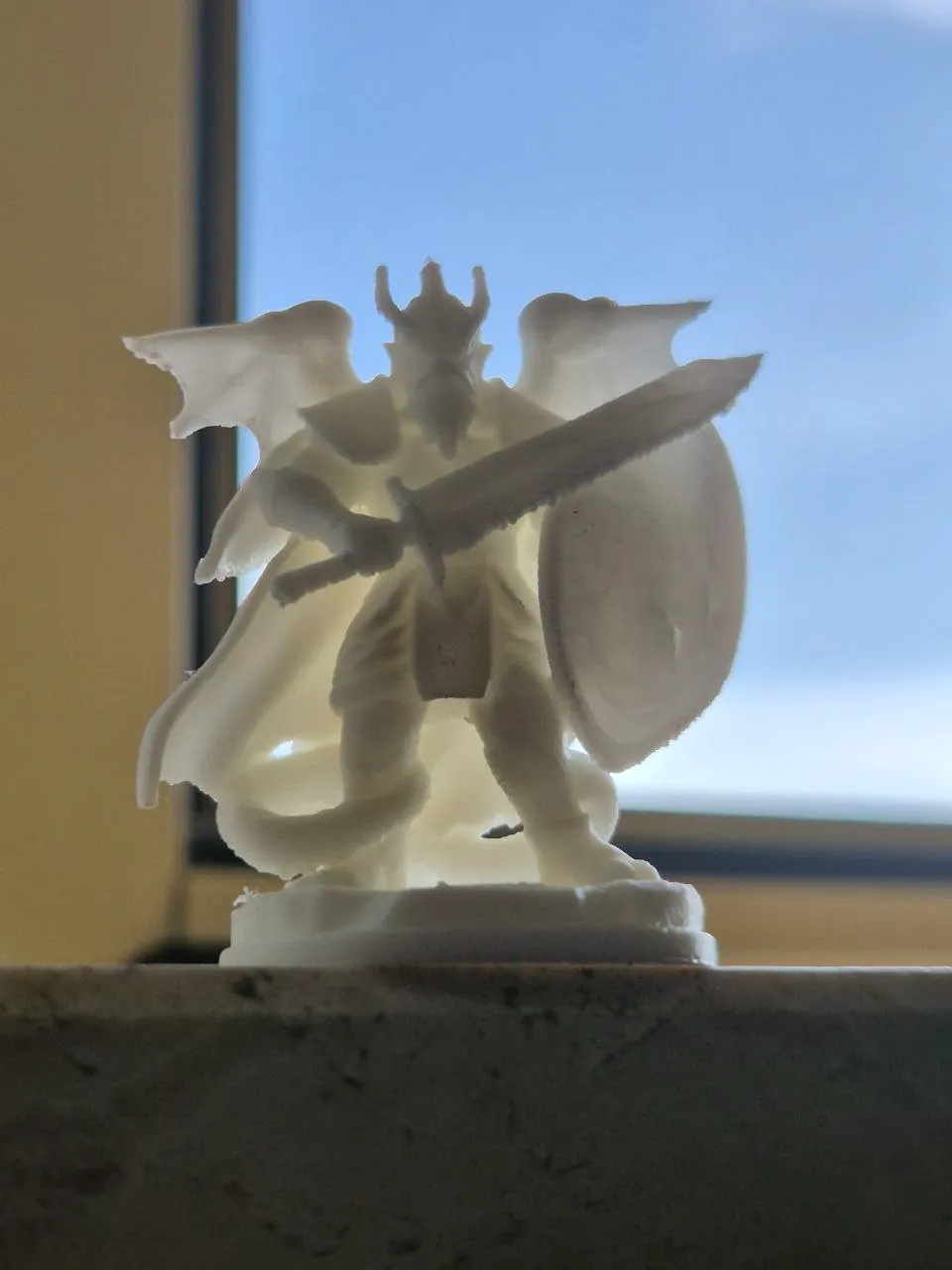 DnD draconic paladin miniature by OrlandoSerpentieri - MakerWorld