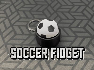 Soccer Fidget Clicker by TeamGraphika MakerWorld: Download Free 3D Models
