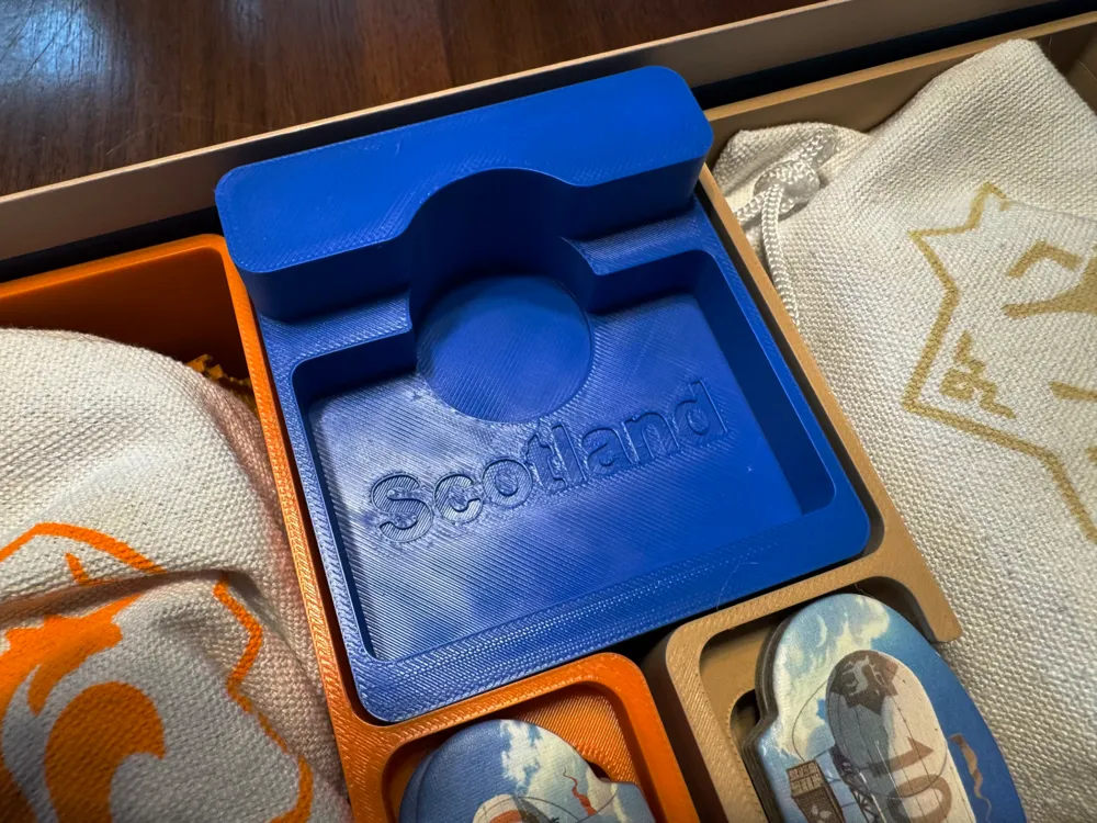 Rebirth Board Game Insert / Organizer (KS Edition) by Jerald MakerWorld ...