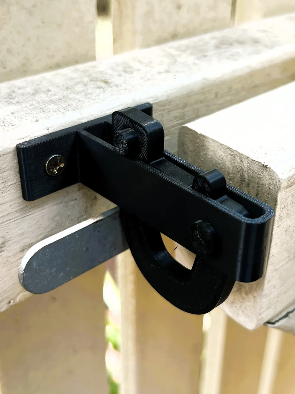 Gate Latch - Free 3D Print Model - MakerWorld