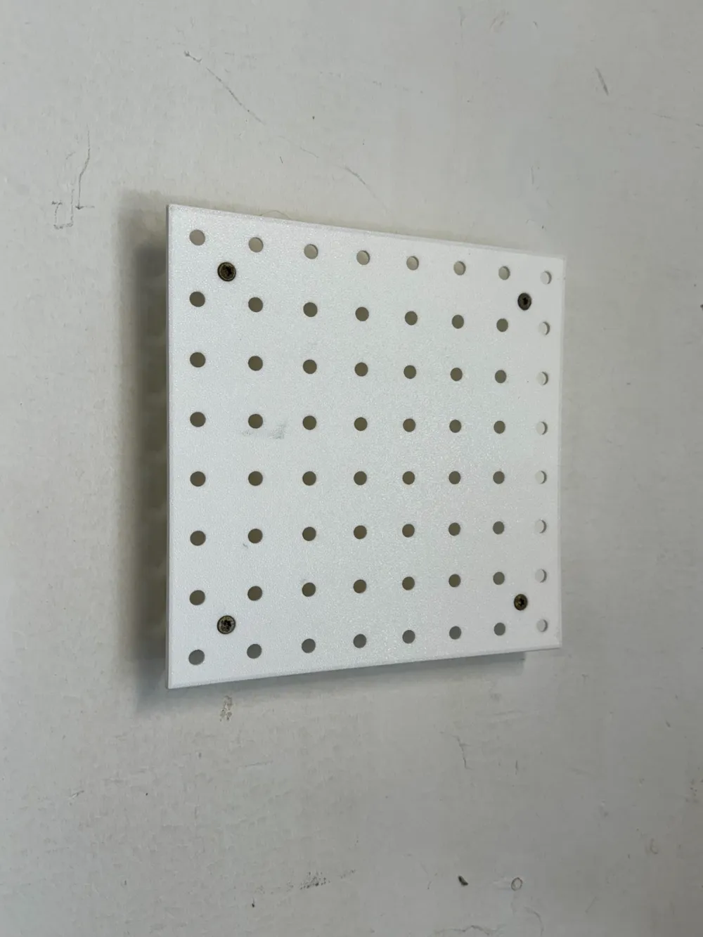 8" US Standard Pegboard Tile by JPP - MakerWorld