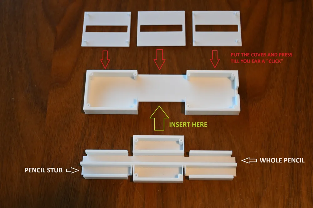Magic pencil box by Swallala - MakerWorld
