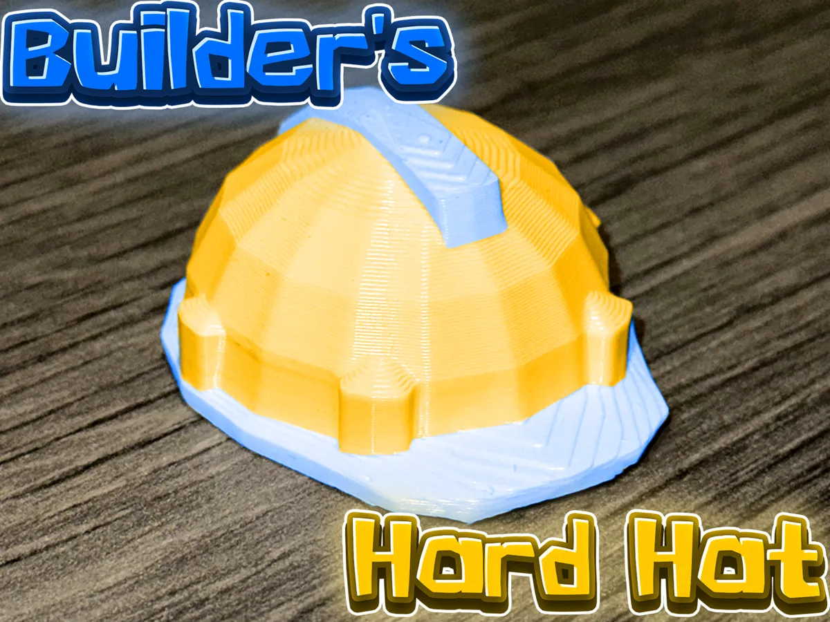 Builders Club Hard Hat | Roblox Keychain - Free 3D Print Model - MakerWorld