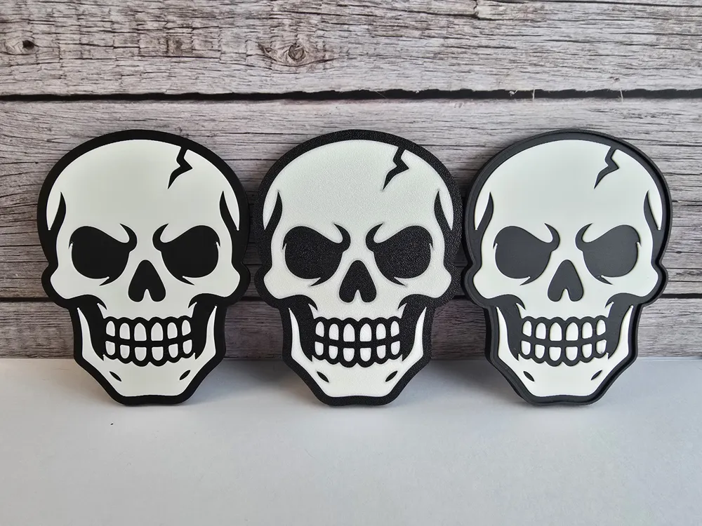 Skeleton Coasters + Magnets by Rakenra MakerWorld: Download Free 3D Models