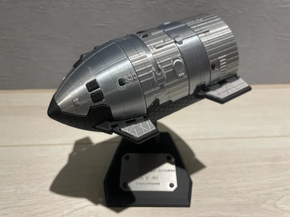 HAN SD movable Spacex Starship S30Toy+displaystand by HAN design ...